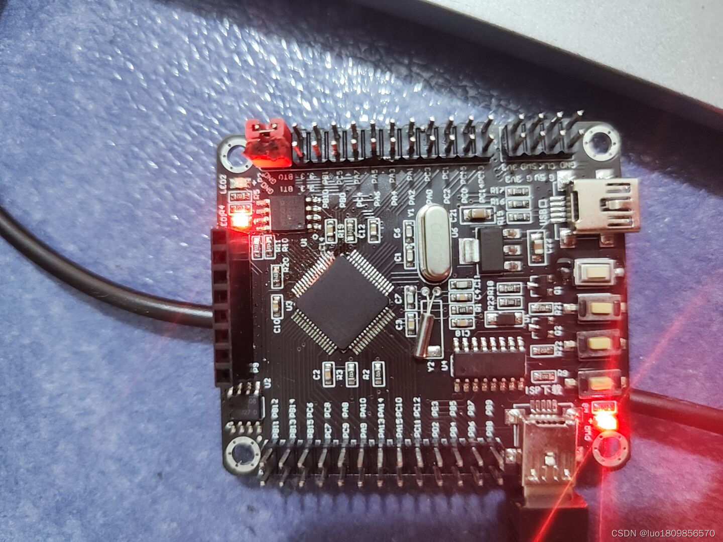 Stm32学习笔记1（通过寄存器控制gpio口的输出）stm32寄存器方式控制io Csdn博客 