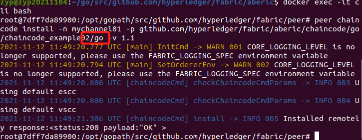 fabric1.4.0单机更新链码时遇到的错误_error: error getting chaincode code mycc: error ge-CSDN博客
