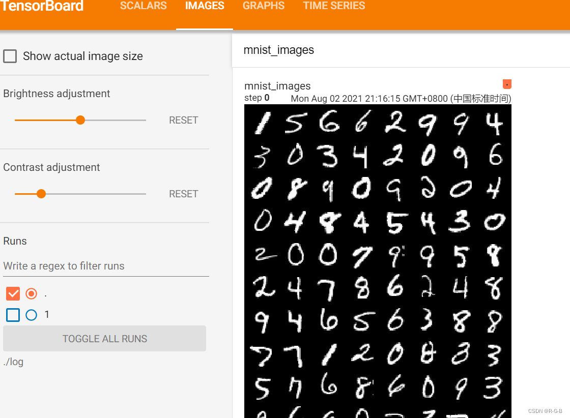 PyTorch可视化工具-Tensorboard教程_R-G-B的博客-CSDN博客