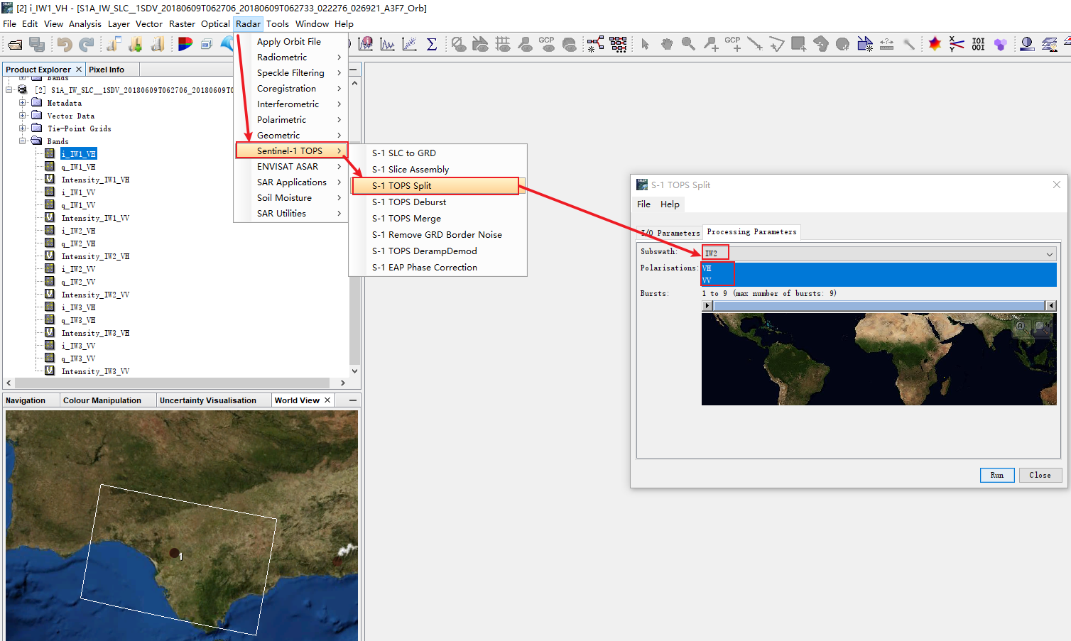 SNAP 处理Sentinel-1A数据（极化预处理，生成C2矩阵）_sentinel-1 处理-CSDN博客