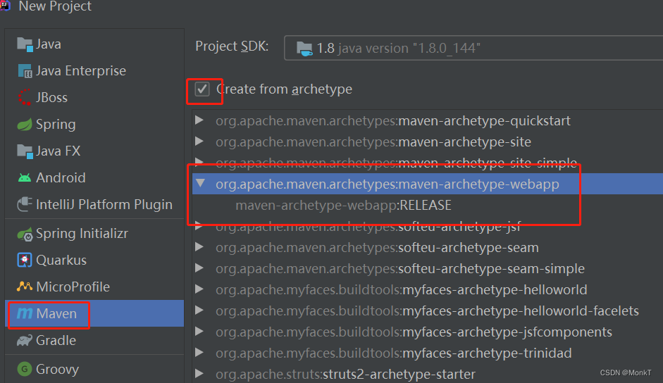 IntelliJ IDEA 新建/创建Maven Web项目Project_intellij社区版创建maven项目-CSDN博客