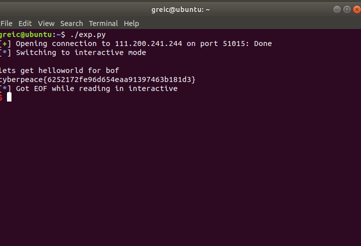 攻防世界pwn第二题-hello pwn（两种方法）_攻防世界 pwn2-CSDN博客