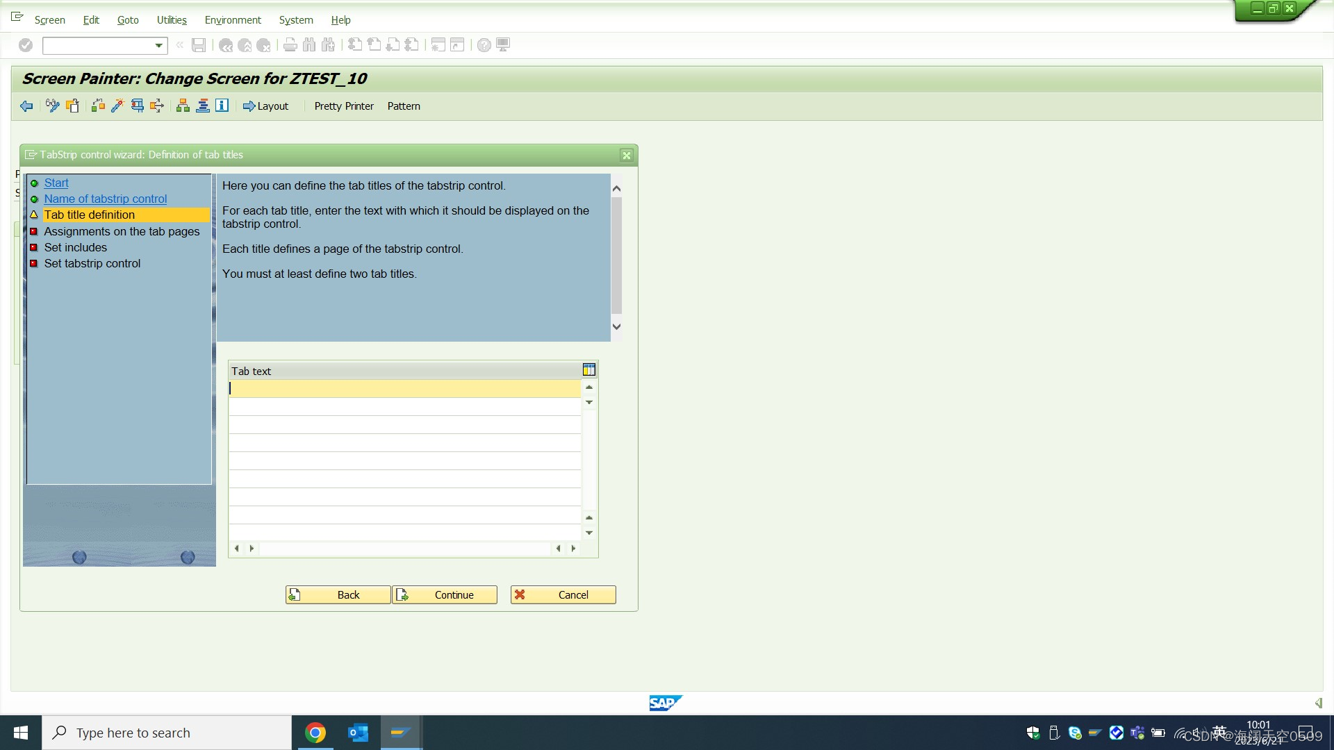 ABAP dialog tabstrip 的Demo_abap dailog tabstrip-CSDN博客