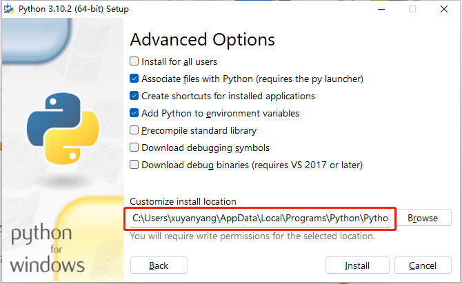 Python3.10.2安装教程_python 3.10.2-CSDN博客