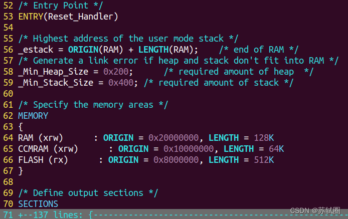 STM32链接脚本STM32F407ZETx_FLASH.ld-CSDN博客