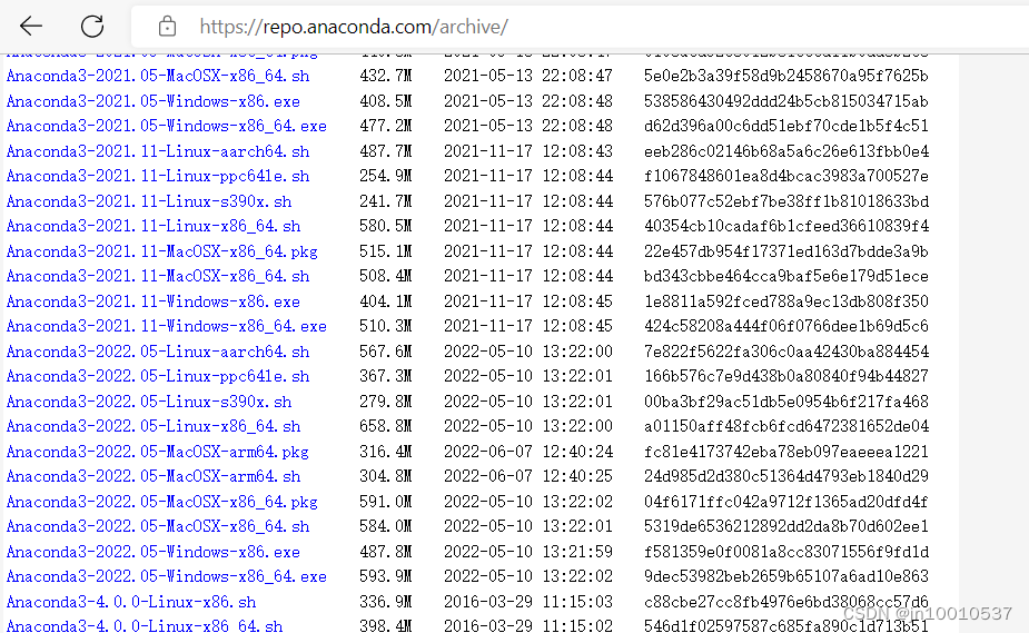 【python初级】windows系统安装Anaconda3_anaconda3-2022.05-windows-x86 64 error loading .. -CSDN博客