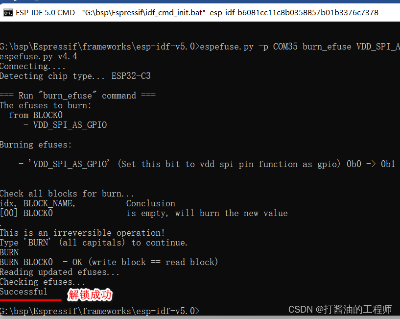 Esp32c3解锁使用io11esp32 Efuse Tool Csdn博客 0672