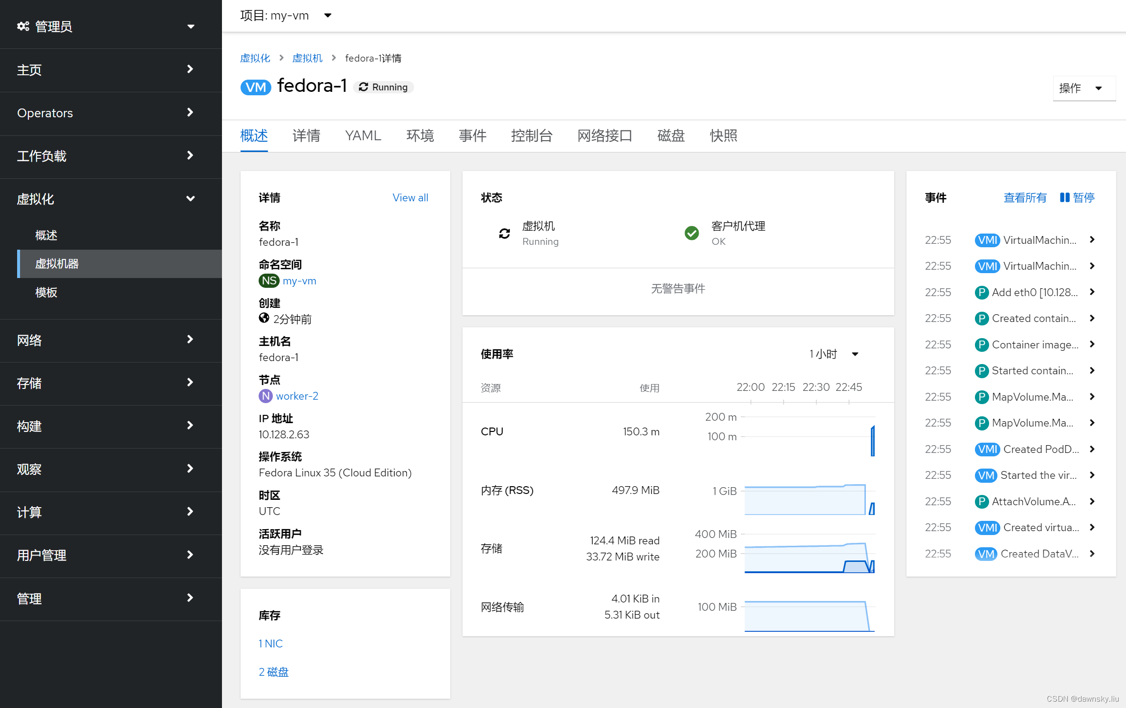 Openshift 4 用 Openshift Virtualization 运行容器化虚拟机（附视频）openshift Vms Csdn博客