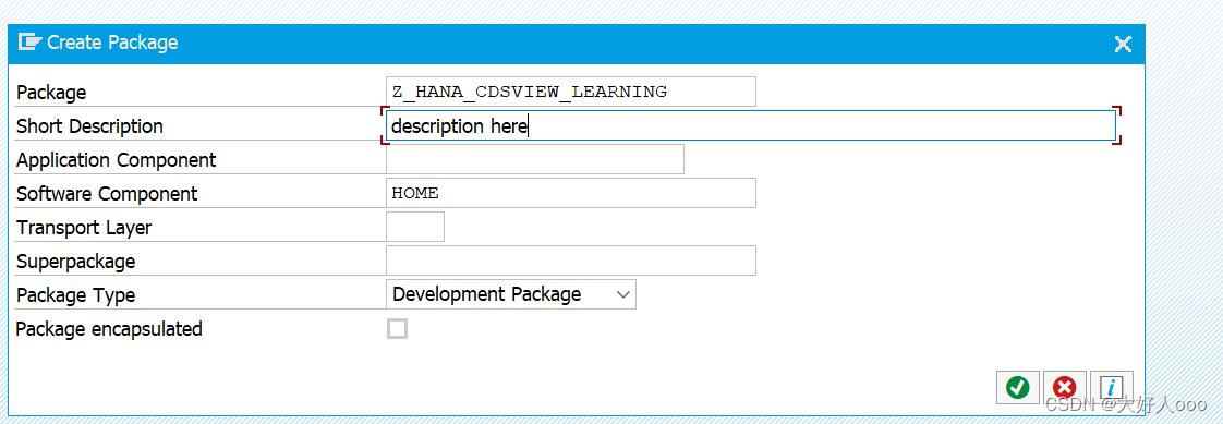 创建ABAP Package_eclipse abap package-CSDN博客