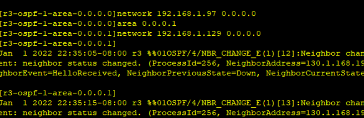 ospf实验_dis ip routing-table protocol ospf没反应-CSDN博客