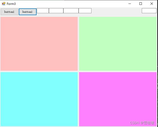 C# 使用tableLayoutPanel控件实现窗体布局-CSDN博客