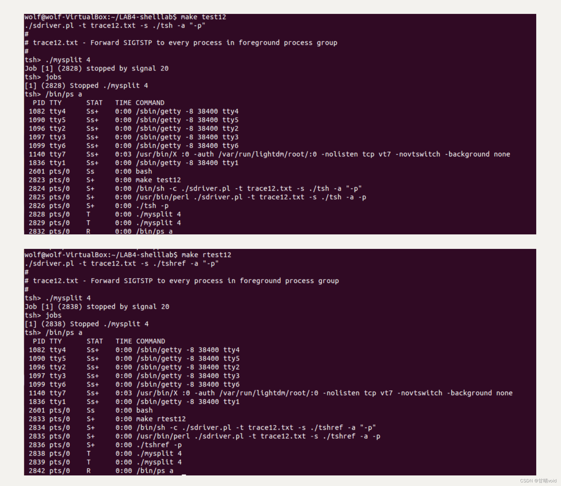 HNU-计算机系统-实验4-ShellLab_lab04 shell实验-CSDN博客