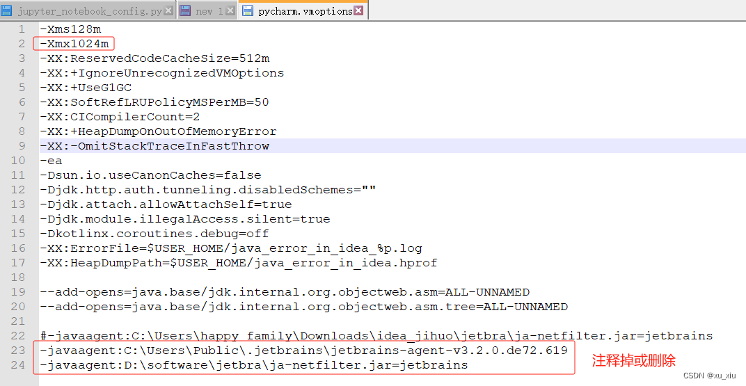 pycharm打不开且报错processing of -javaagent failed, processJavaStart failed 解决_pycharm.bat打开出错-CSDN博客