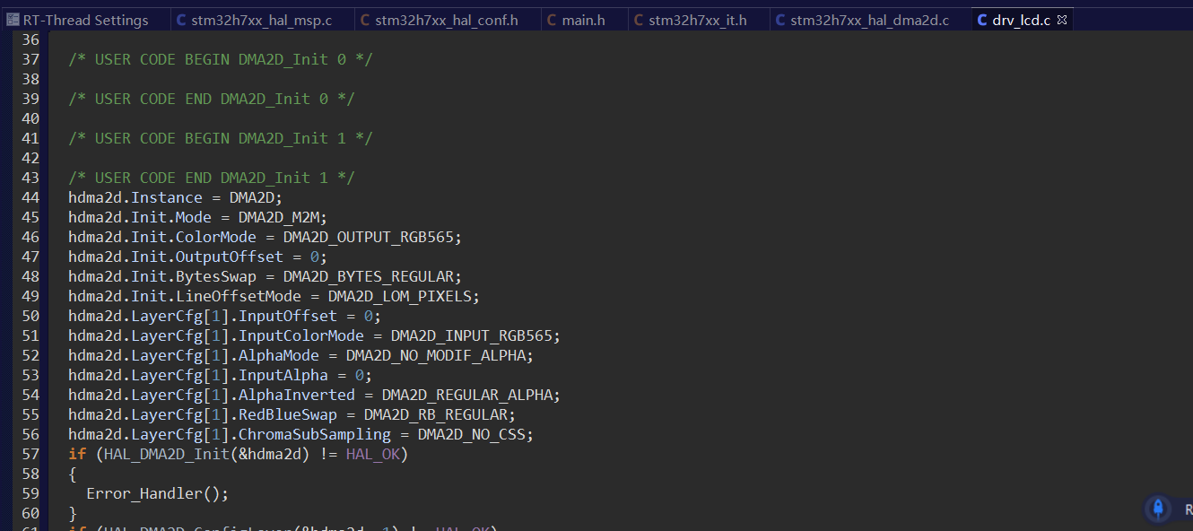 RT-Thread ART-PI 学习笔记：轻量化GUI框架LVGL的使用和配置_art-pi cmbue 配置-CSDN博客