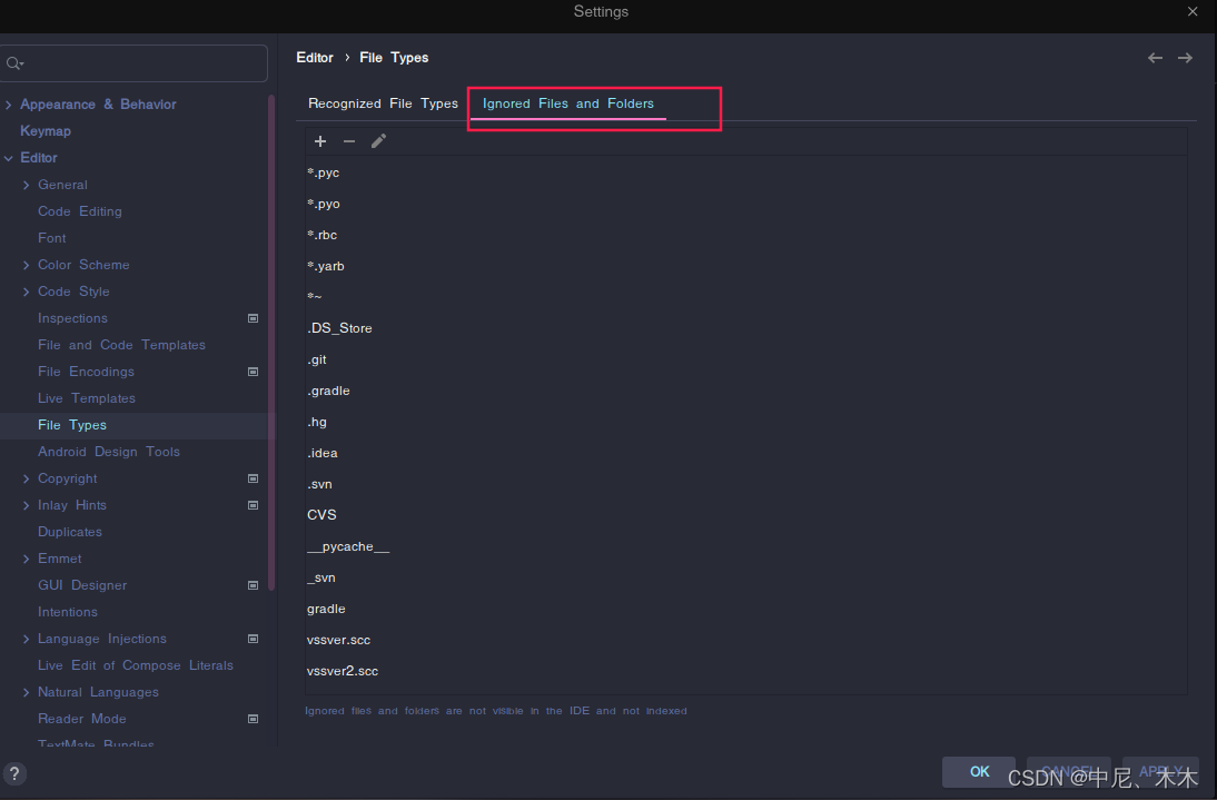 在IDEA 2022版设置隐藏工程文件或文件夹_idea2020.2隐藏文件-CSDN博客
