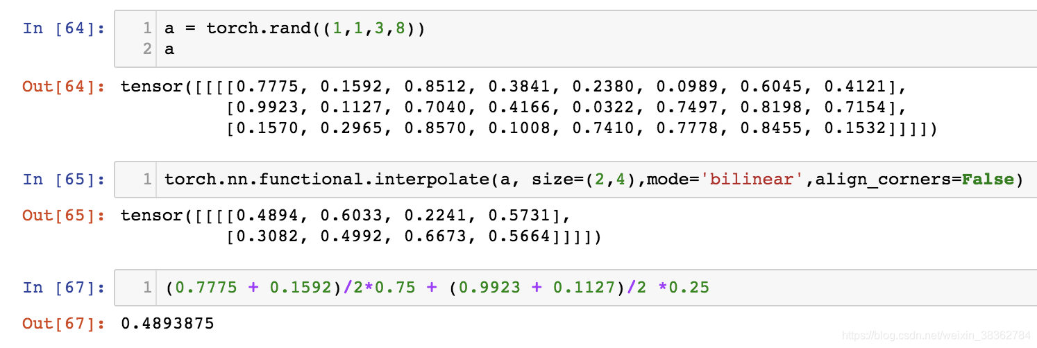 torch.nn.functional.interpolate ‘bilinear‘ 图像理解_torch.nn.functional.bilinear-CSDN博客