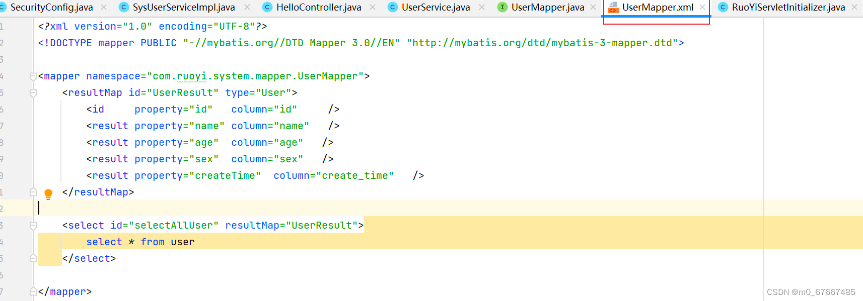 Ruoyi Vue 如何添加单表Read 代码-CSDN博客