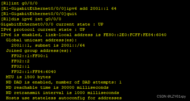 IPV6实验报告_ipv6测试报告-CSDN博客
