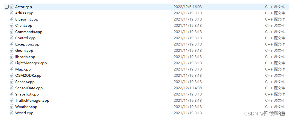 carla源码学习（零）整体思路_carla c++-CSDN博客