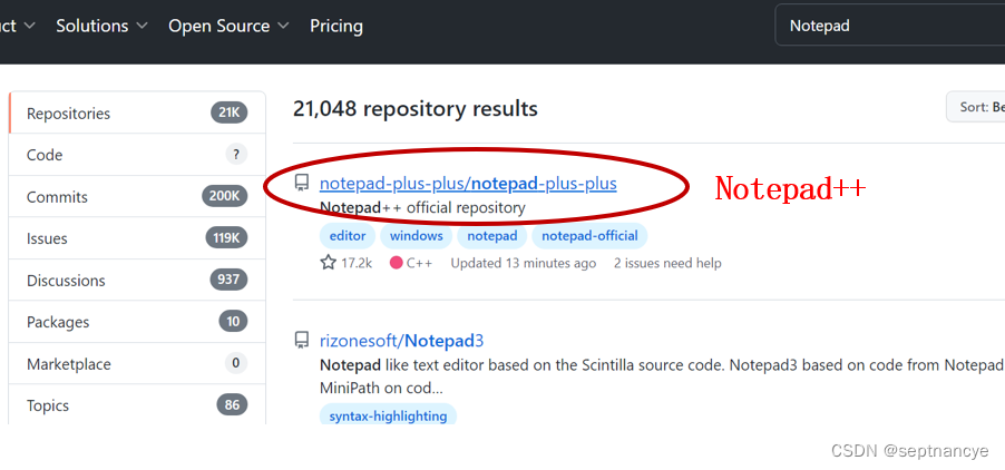 Notepad++ 下载_npp下载-CSDN博客