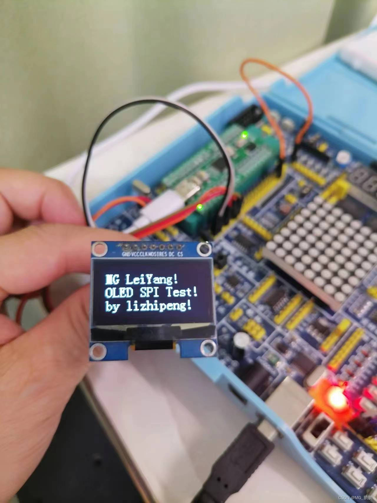Stc8h系列—12 寄存器方式硬件spi驱动oled屏教程stc8h Spi Csdn博客