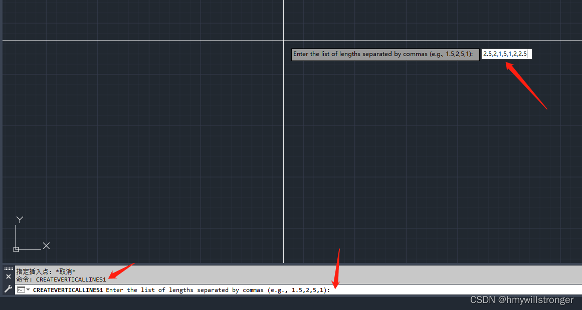 【C#】【cad】获取用户输入的数列，在cad中生成相邻的线段_c# cad list-CSDN博客