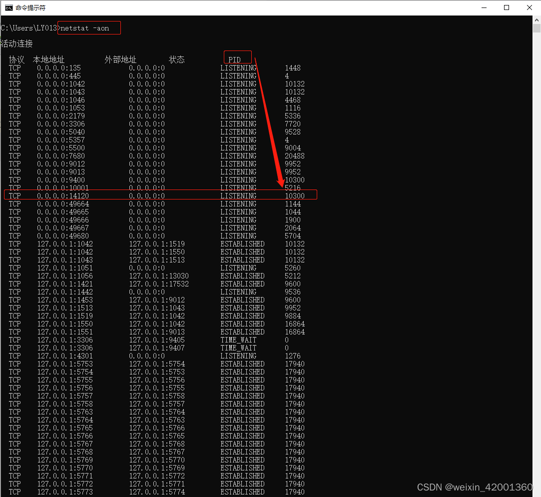 查看端口站用情况、关闭进程命令-CSDN博客