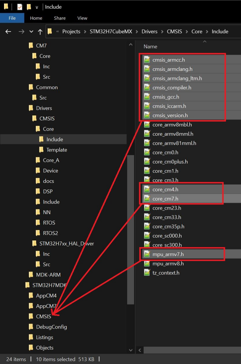 如何使用MDK建立STM32H7双核编译工程_keil 开发双核mcu_PPXC的博客-CSDN博客