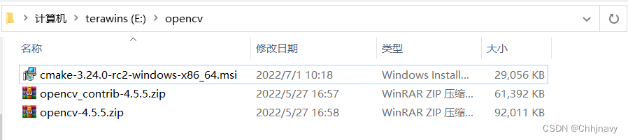 windows10 vs2019 版本：cmake将 opencv_contrib-4.5.5 扩展模块编译添加到 opencv-4.5.5 正式版中_cmake opencv4.5 ...