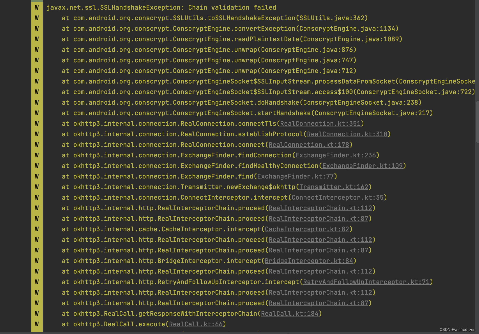 javax.net.ssl.SSLHandshakeException: Chain validation failed_轻啦体脂称出现chain validation failed怎么解决 ...