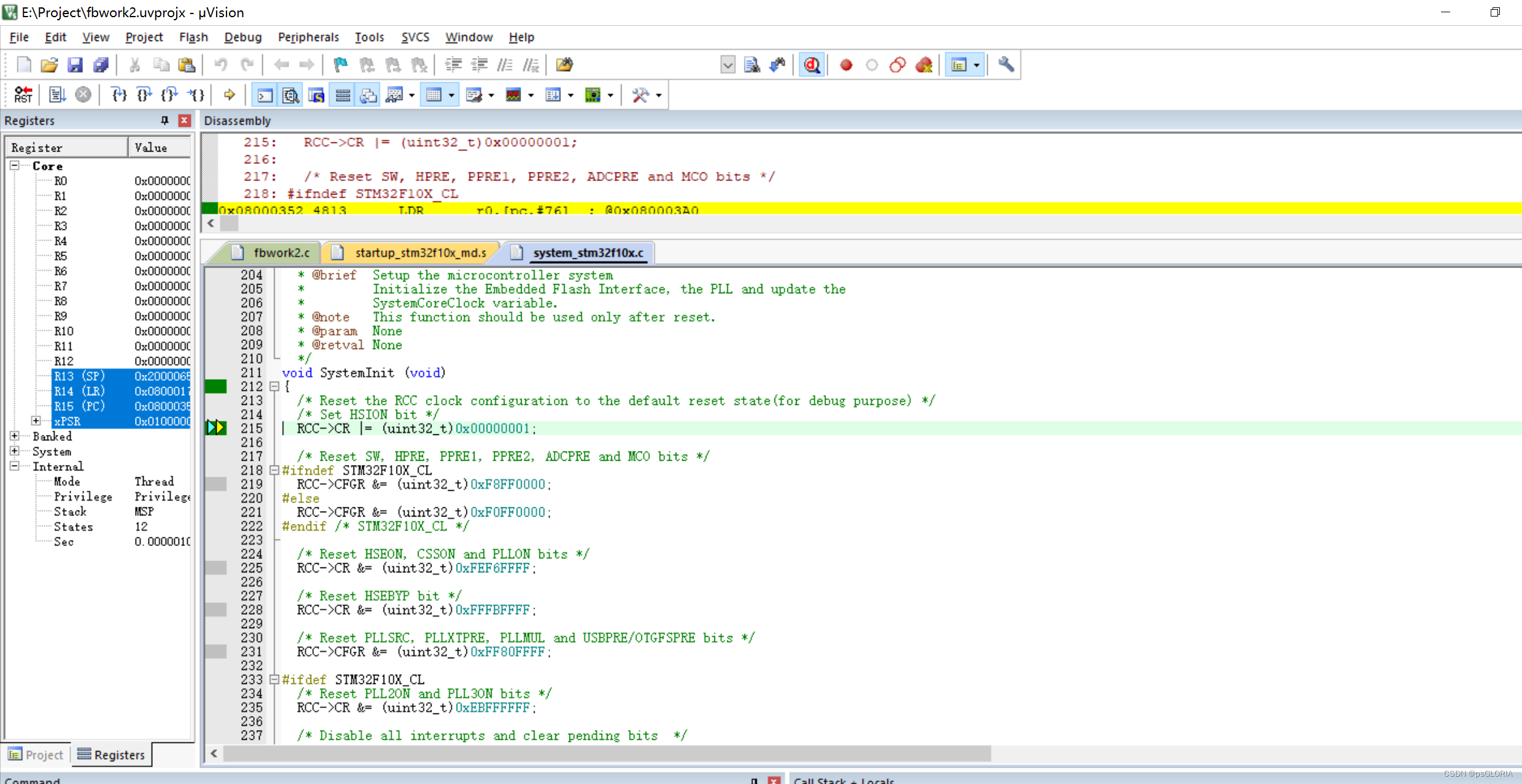 MDK5开发环境中编译stm32闪烁LED程序_keil5led灯闪烁程序代码-CSDN博客