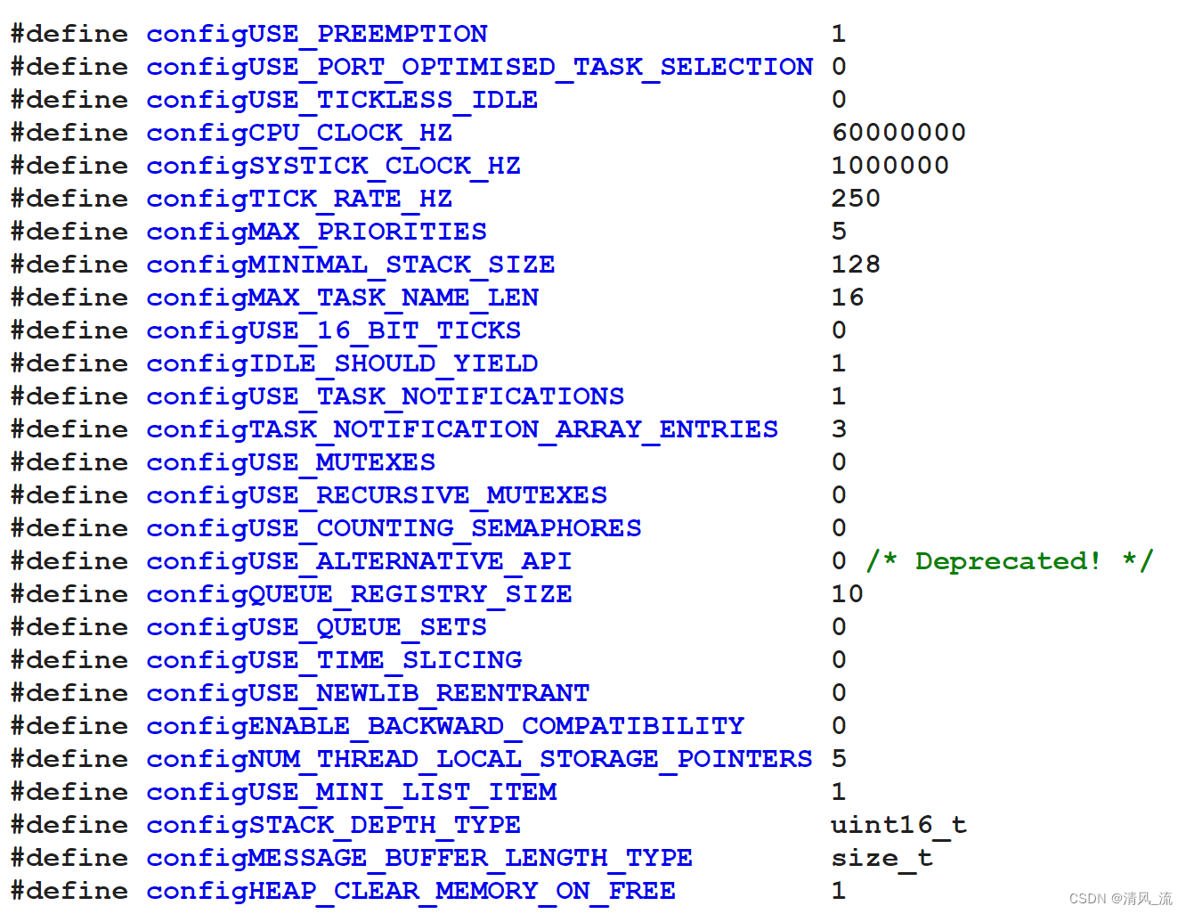FreeRTOSconfig.h初步认识-CSDN博客