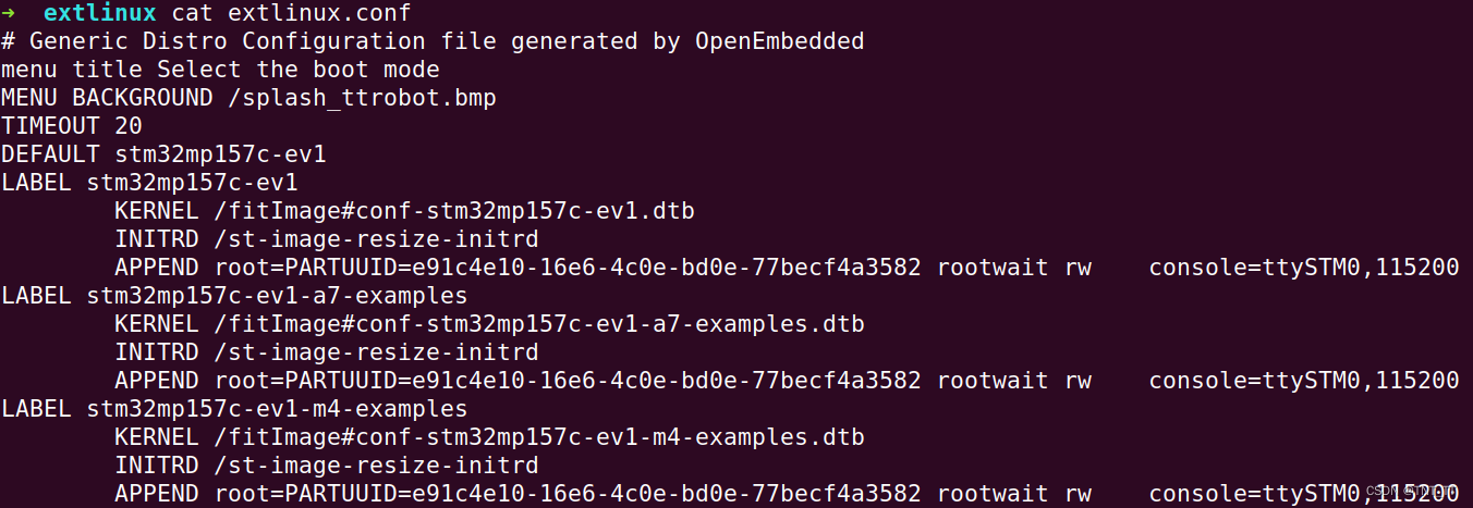 uboot extlinux.conf介绍-CSDN博客
