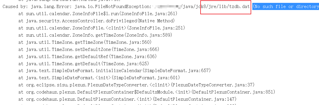 Jenkins构建 java.io.FileNotFoundException: .../jre/lib/tzdb.dat(No such file or directory)_docker中 ...