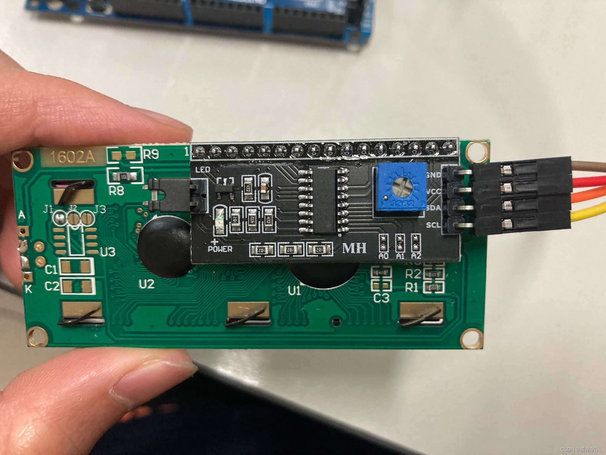 arduino+DS18B20温度传感器（蜂鸣器报警）+LCD1602显示（IIC驱动）_arduino ds18b20-CSDN博客