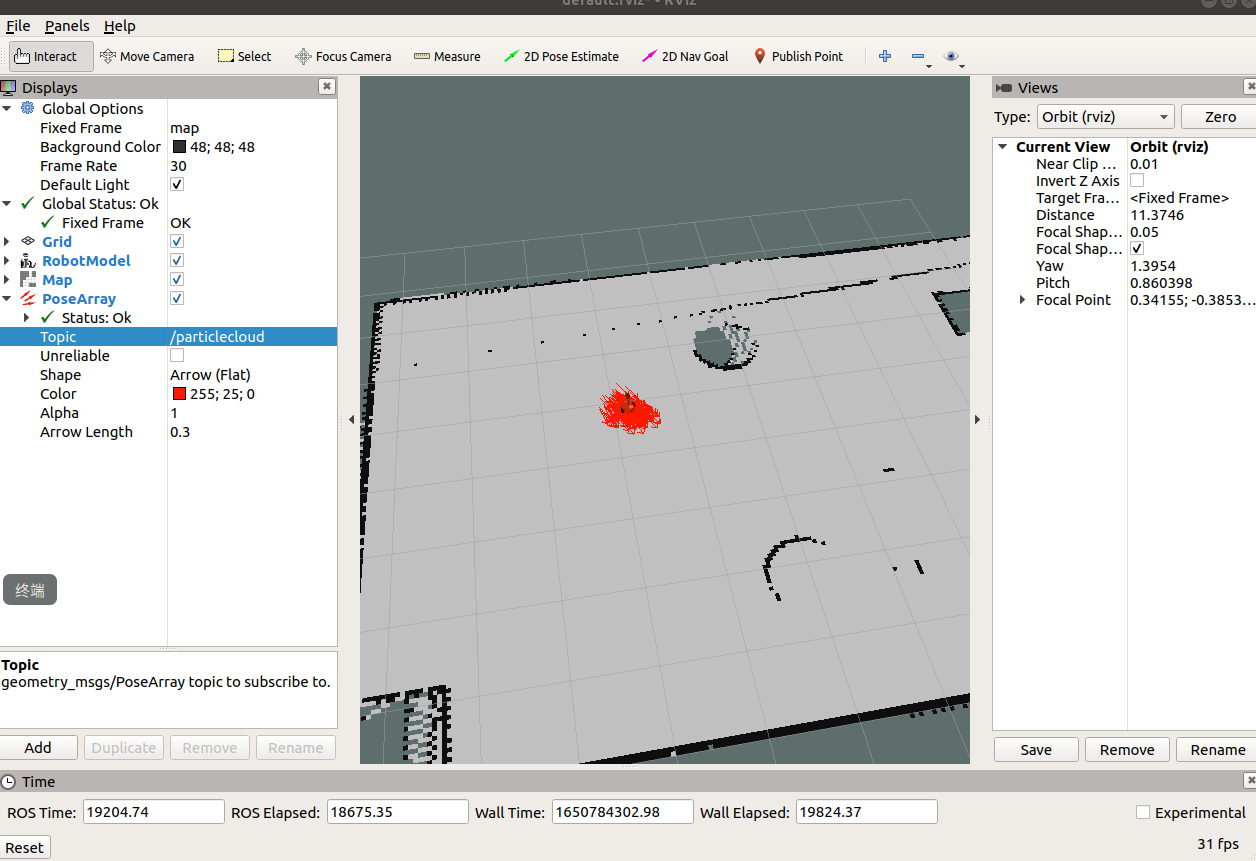 Chapter7 机器人导航仿真(Ⅰ)----导航实现_robotstatepublisher-CSDN博客