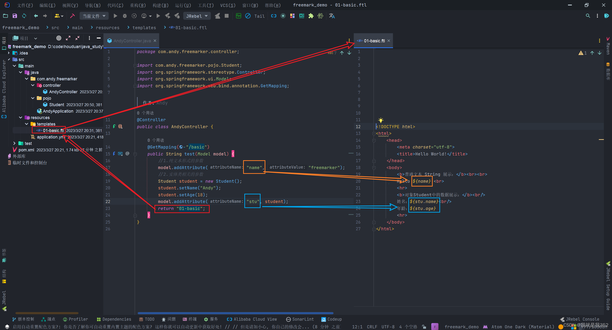 freemarker --- 基本使用-CSDN博客