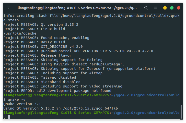 Ubuntu20.04安装QGroundcontrol开发环境_ubuntu20.04打开qgc-CSDN博客
