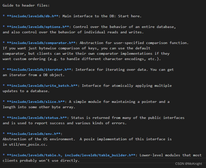 leveldb代码阅读笔记（一）_leveldb,用户是从哪里获取了迭代器的数据-CSDN博客