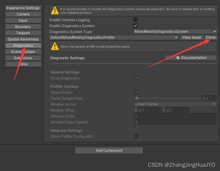 Hololens2 MRTK 关闭空间网格、性能面板_unity怎么关闭地面网格-CSDN博客