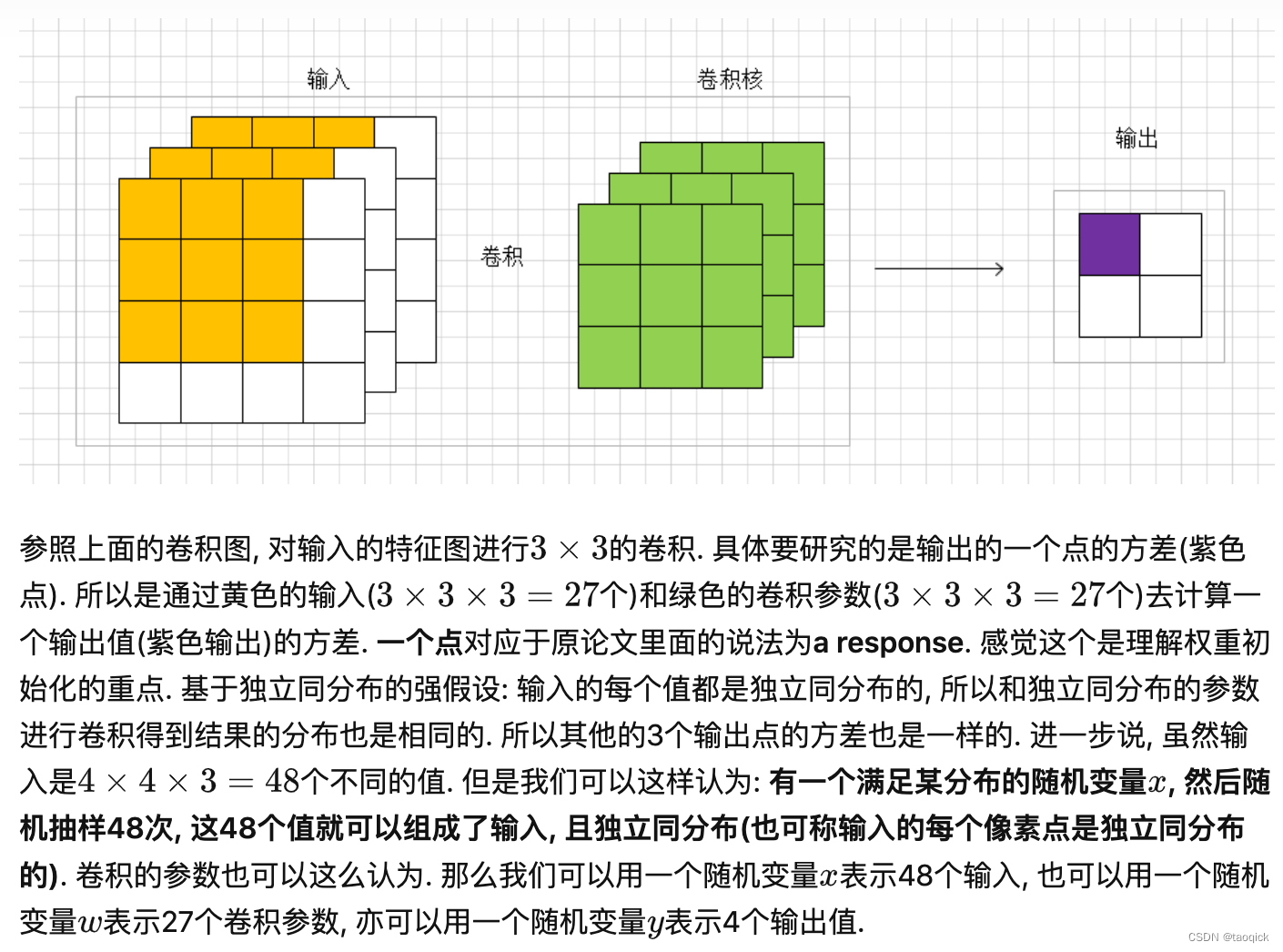 Kaiming初始化的推导 Csdn博客 