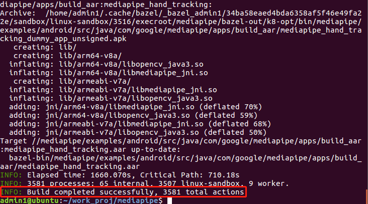 MediaPipe的编译与测试_mediapipe c++-CSDN博客