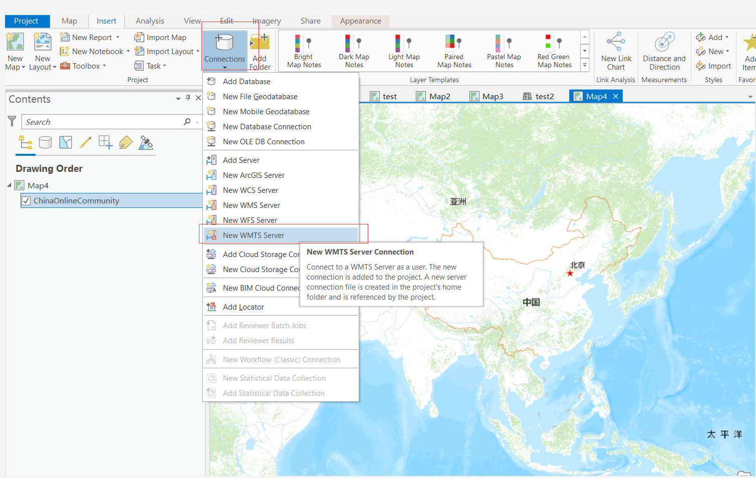 ArcGIS Pro 添加捷泰GeoQ底图_捷泰底图-CSDN博客