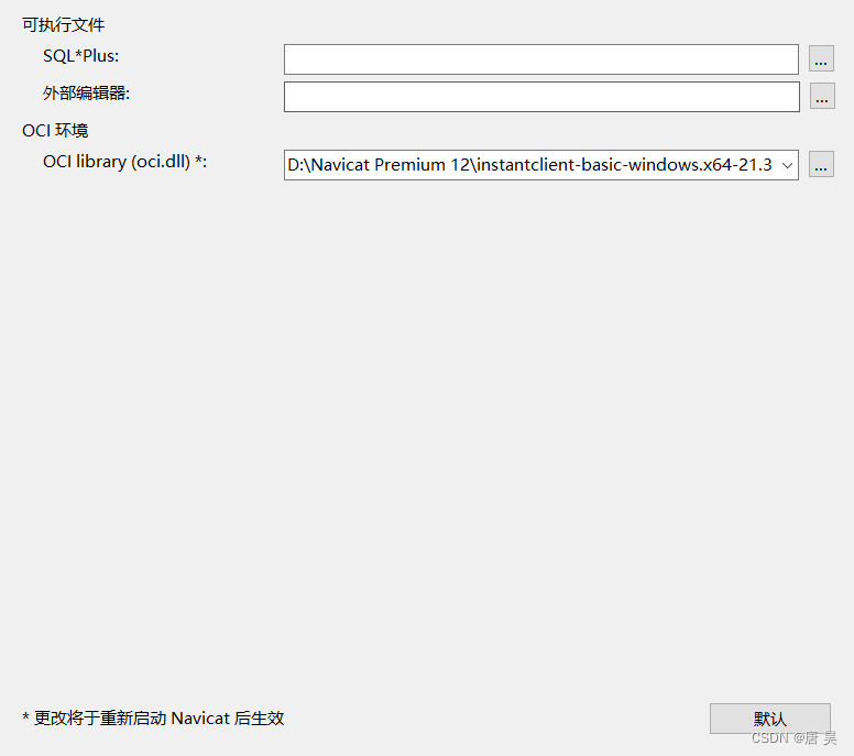 ORA-12737:Instant Client Light:unsupported server character set ...