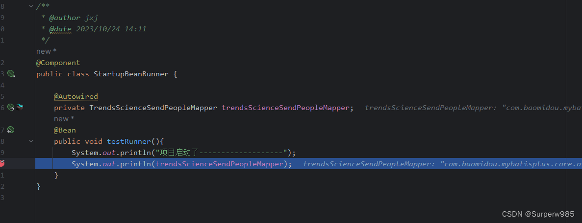 Java Springboot项目启动之后立即执行代码的方式java 项目启动后执行 Csdn博客