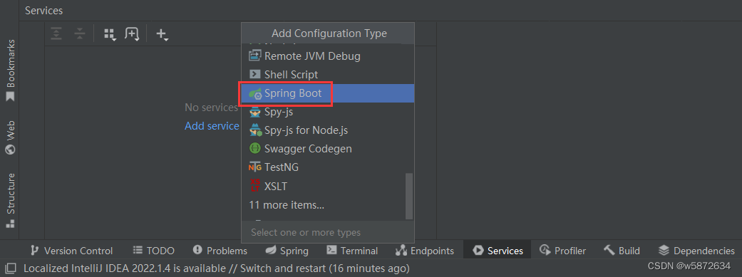 IDEA-解决Run Configuration Type中选择Spring Boot不能导入启动类_idea导入springboot项目时找不到启动类-CSDN博客