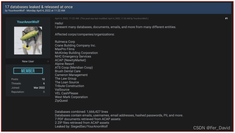SiegedSec 黑客组织攻击运动-CSDN博客