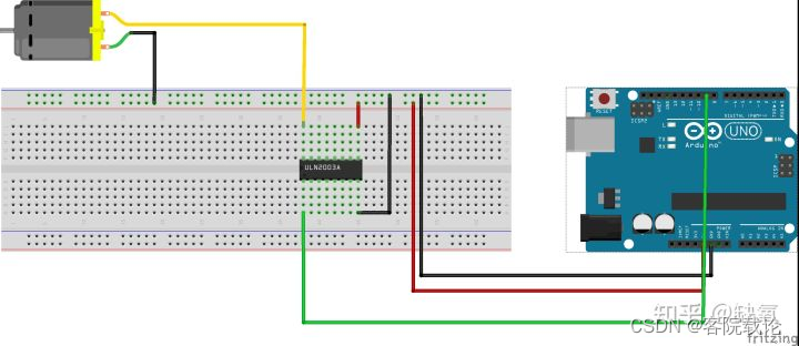 Ardunio——ULN2003驱动板和直流电机风扇——控制风扇转速_rduino用电位器制作直流电风扇-CSDN博客