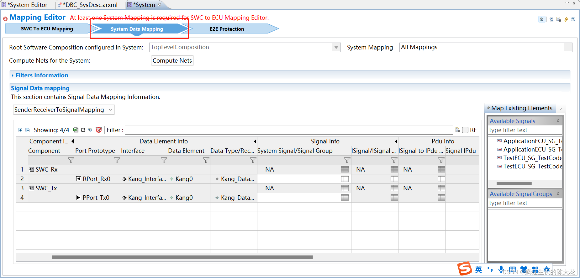【Isolar A/B】从零配置Autosar架构（二）系统配置_isolar 添加系统描述-CSDN博客